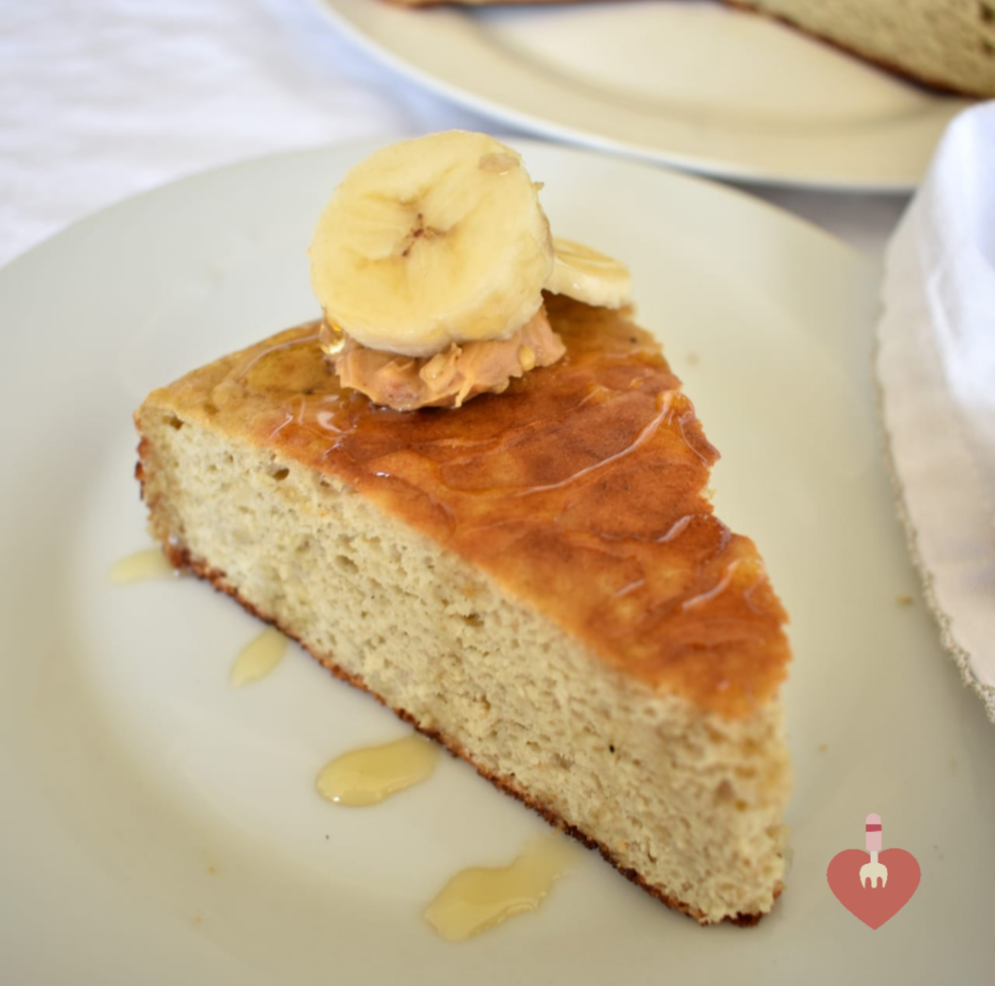 Queque húmedo de avena y banano súper saludable – La Cocina de Miyi