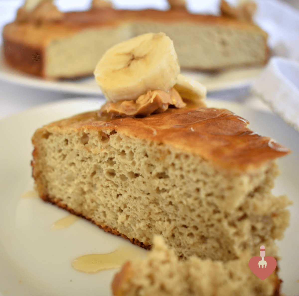 Queque húmedo de avena y banano súper saludable – La Cocina de Miyi